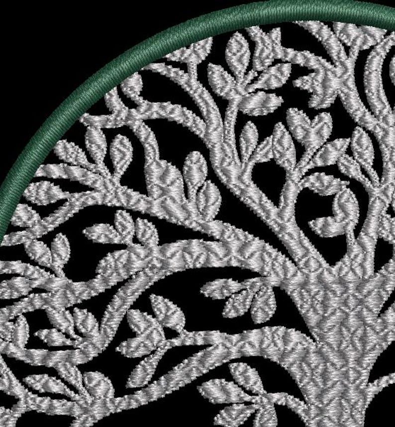 Tree of Life Embroidery Designs Plus Bonus "heart" Tree of Life (5 ...