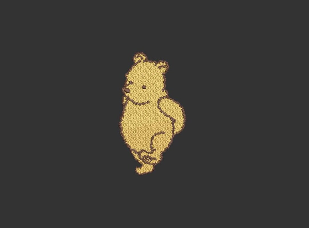 Classic Winnie the Pooh Walks 4 Designs Including Special Digitized ...