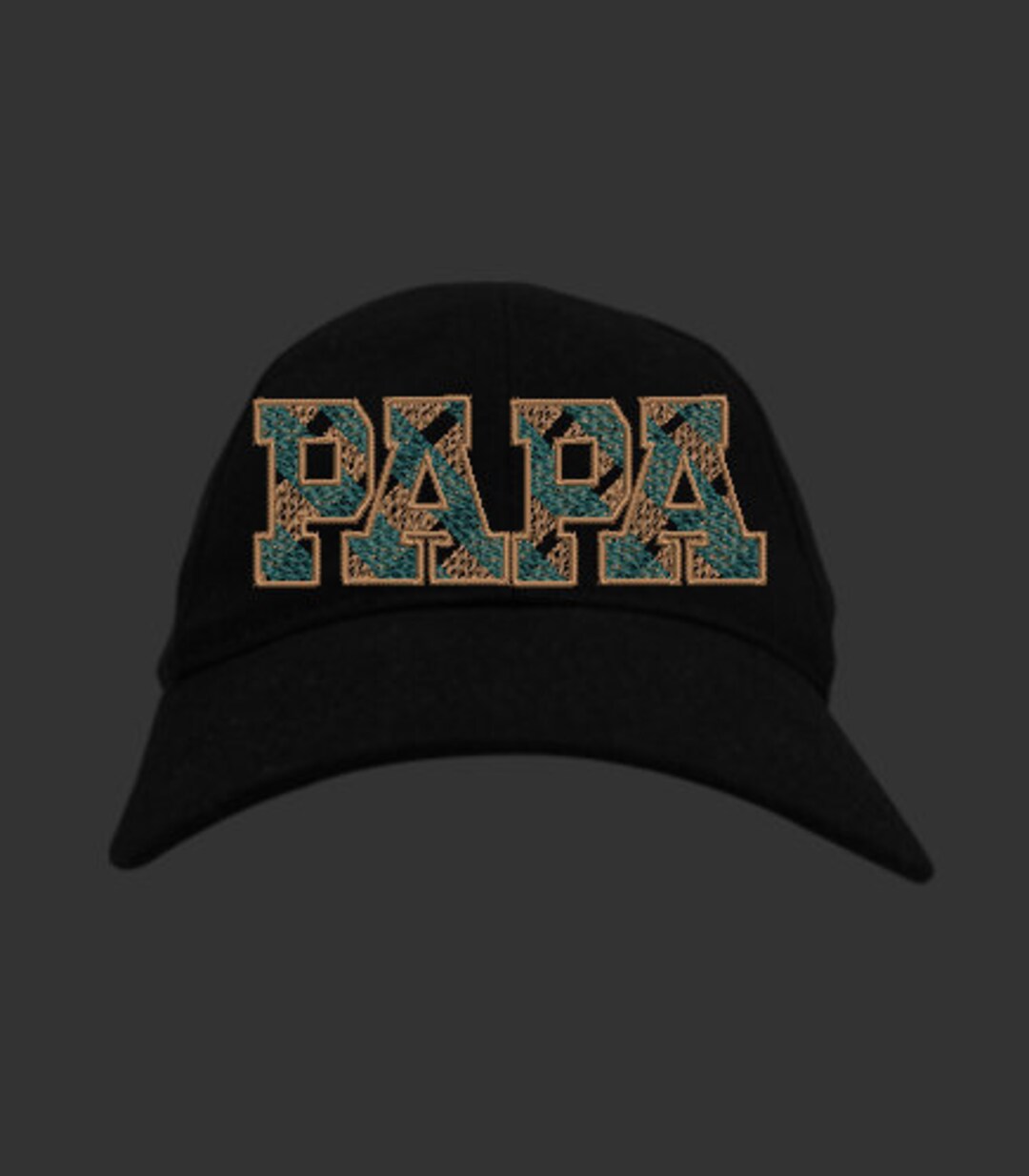 Father's Day CAP Embroidery Design papa - Etsy