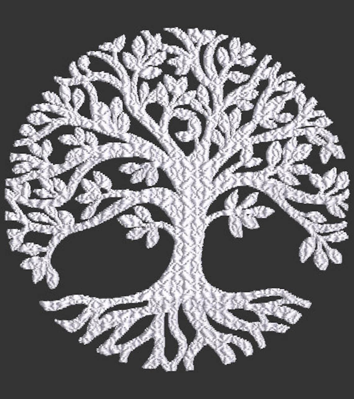Tree of Life Embroidery Designs Plus Bonus heart Tree of Life 5 Designs ...