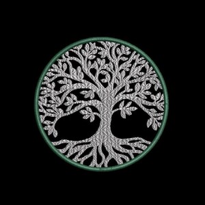 Tree of Life Embroidery Designs Plus Bonus "heart" Tree of Life (5 ...
