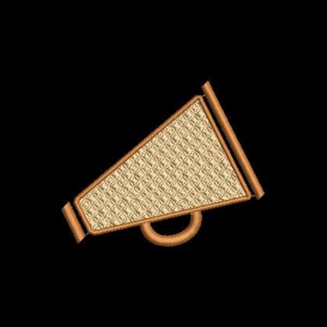 Cheer Callout Cone design and Applique Included - Etsy