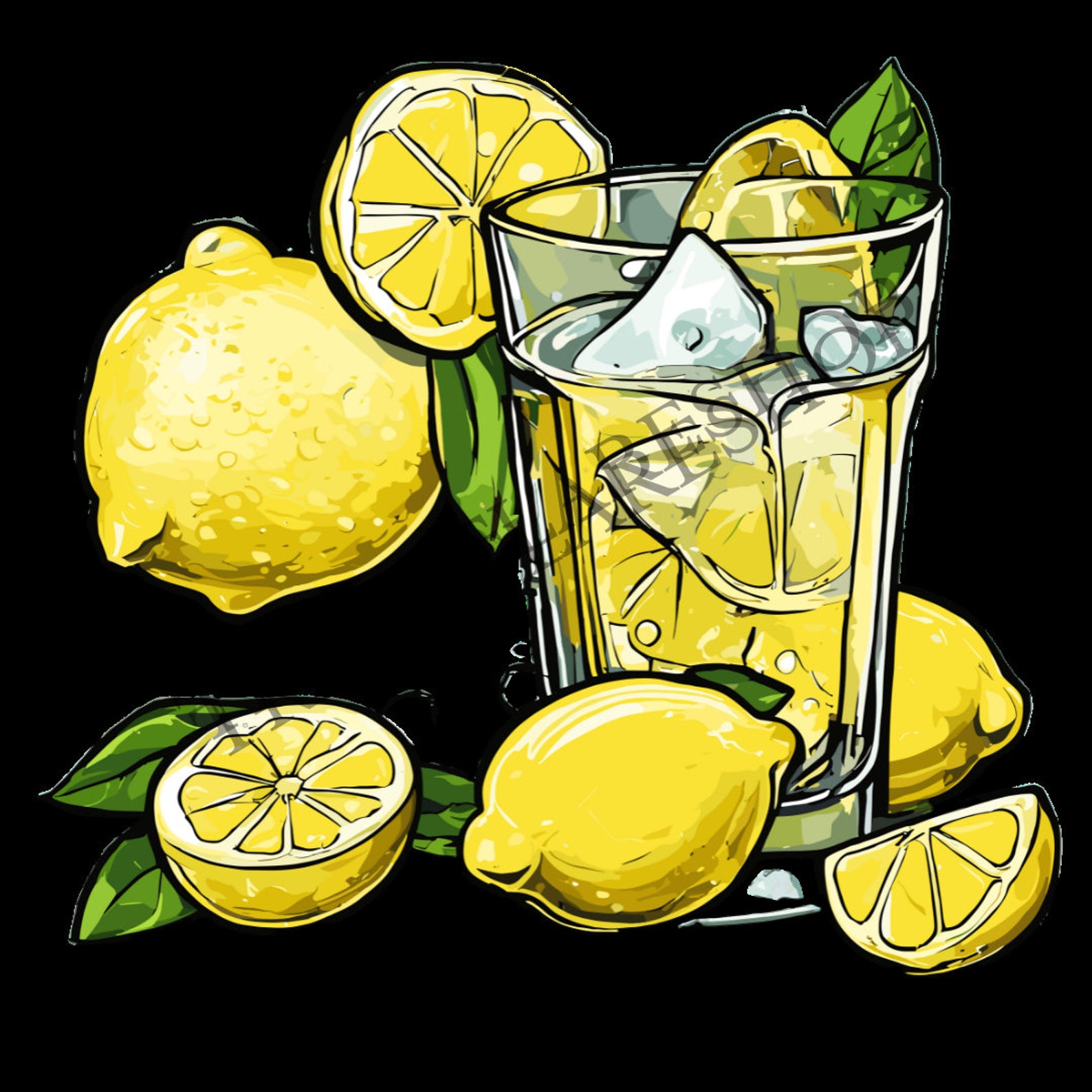 Lemonade Lemon Clipart | Lemon Juice Clipart | Lemonade Lemon Lemon ...