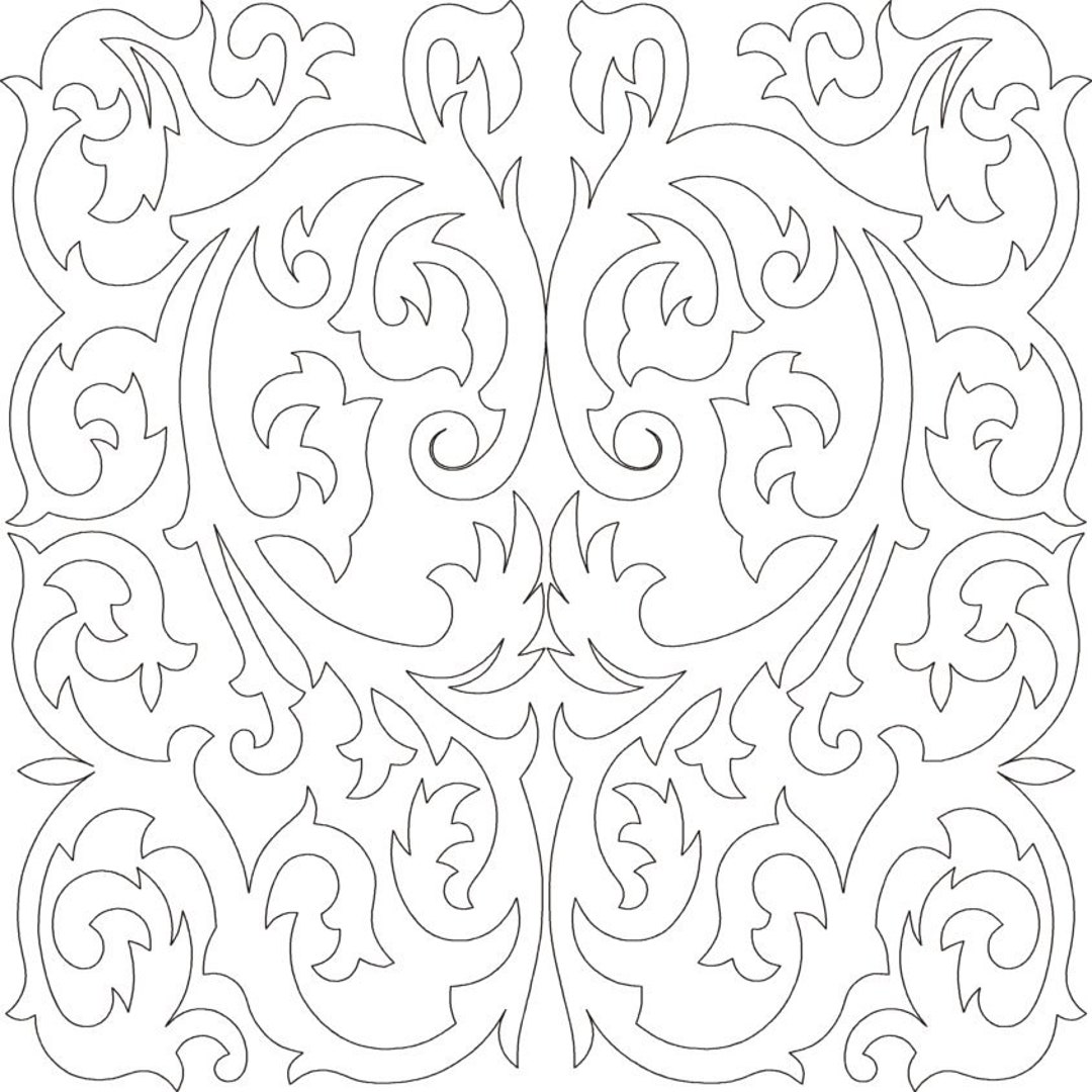 Heart Block-digital Quilting Pattern-digital Download-zipped File-not ...