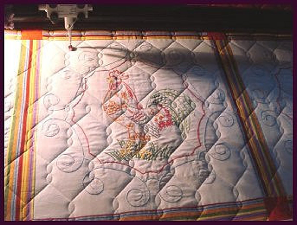 Chicken Wire Pantograph-digital Quilting Pattern for Longarm Machines ...