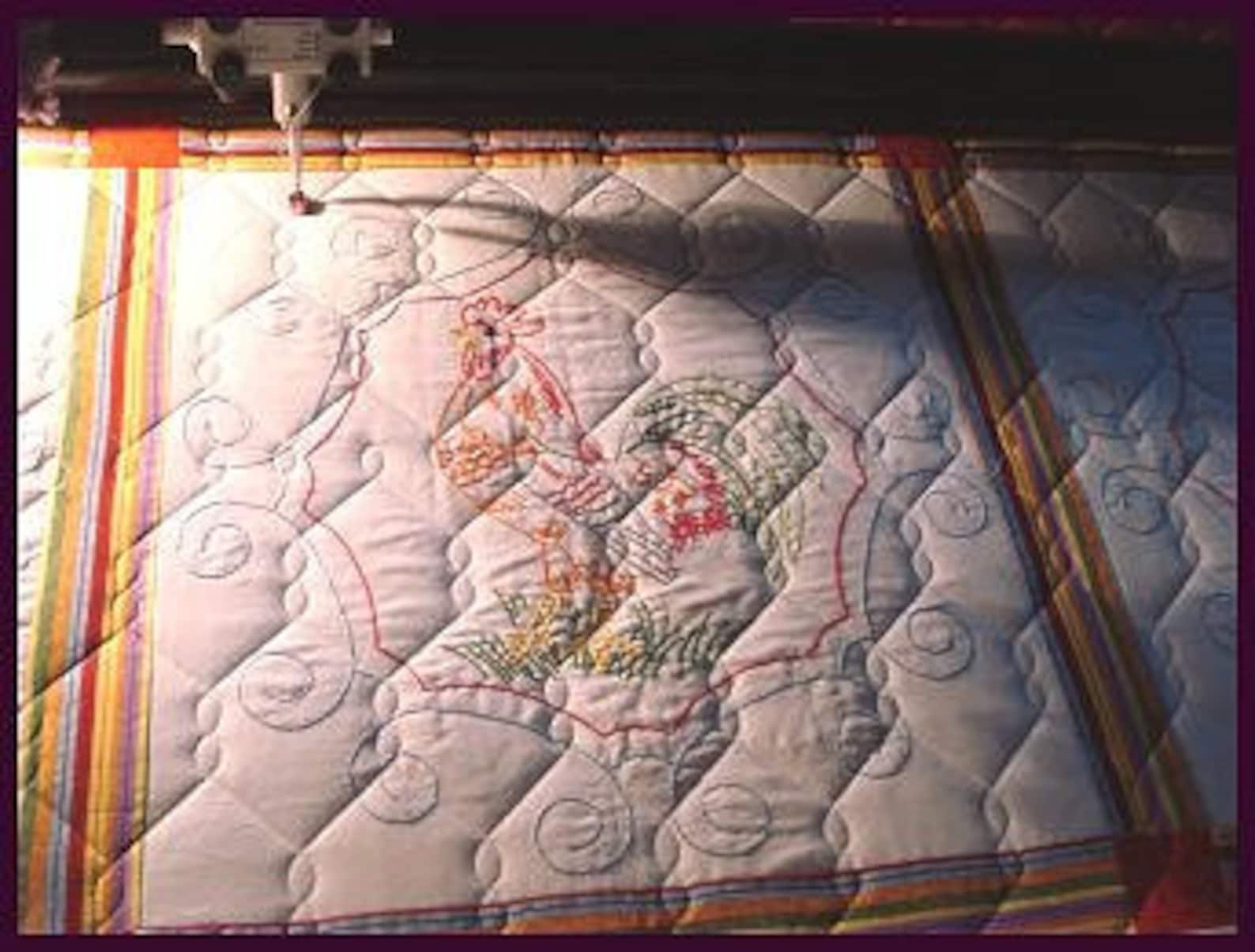 Chicken Wire Pantograph-digital Quilting Pattern for Longarm Machines ...