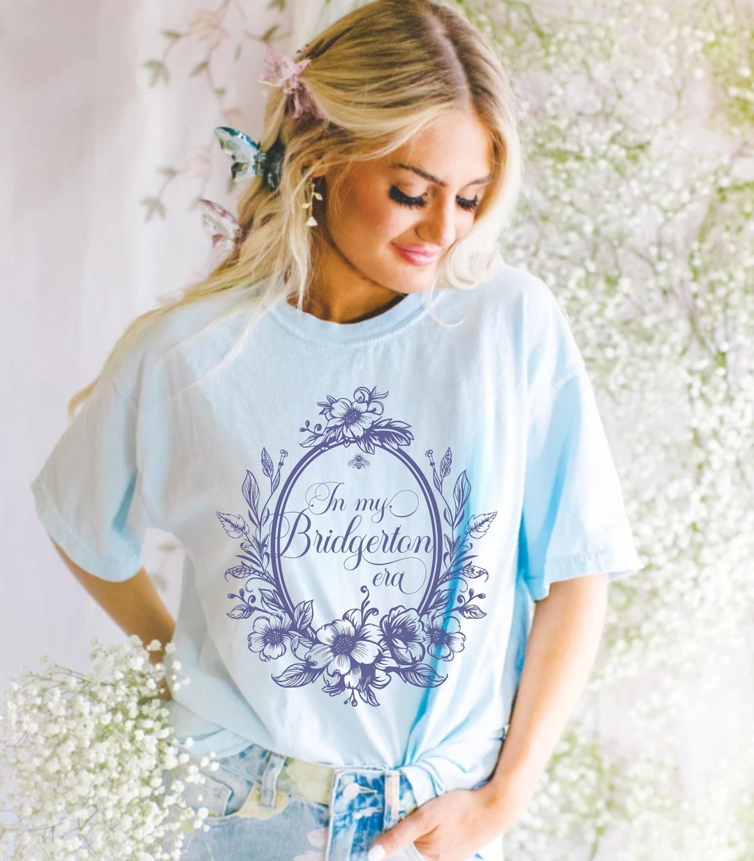 In My Bridgerton Era Vintage Dainty Delft Blue Bridgerton Inspired ...