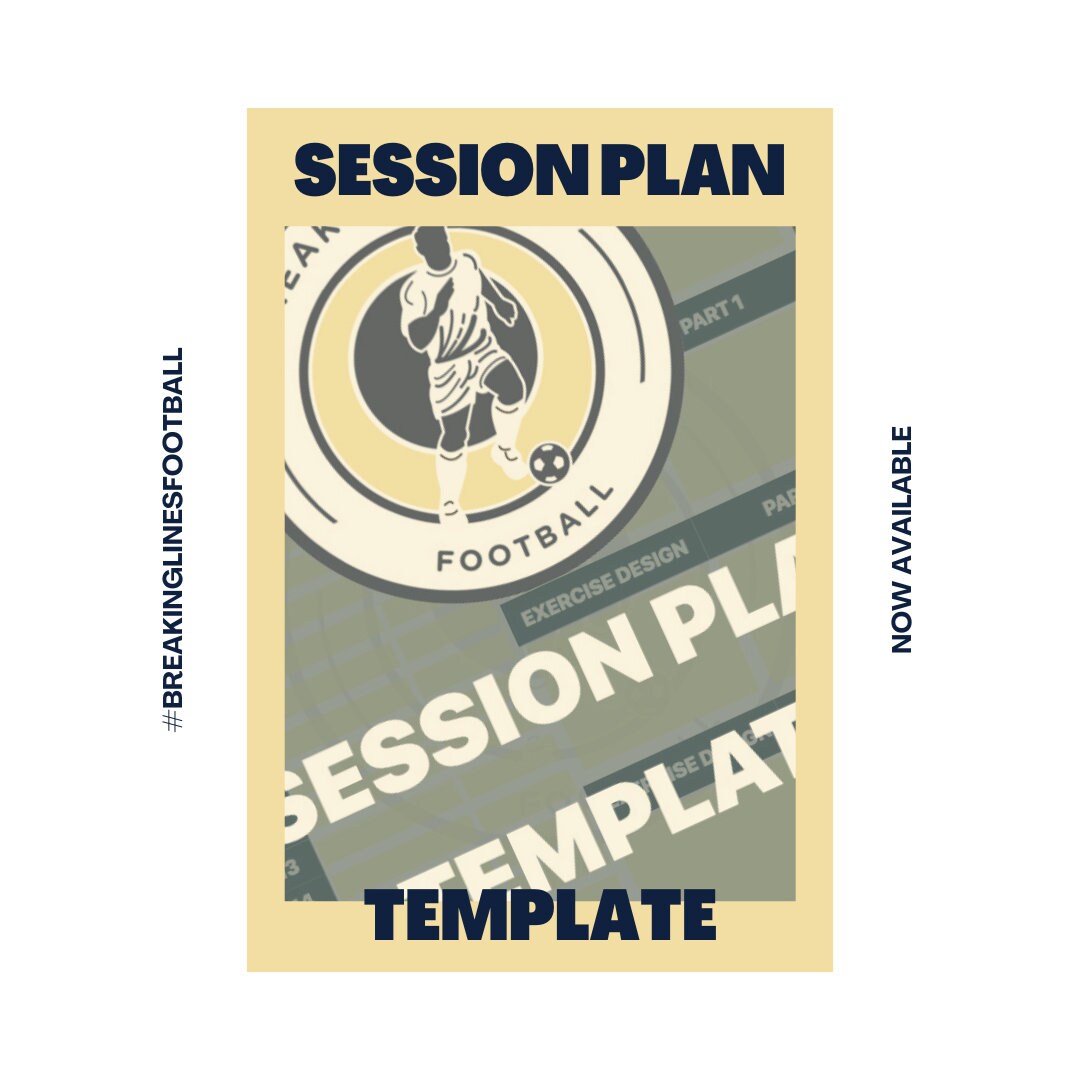 Custom - A4 Football / Soccer Session Plan Template - Etsy
