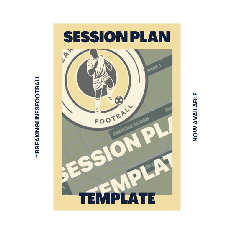 A4 Football / Soccer Session Plan Template - Etsy