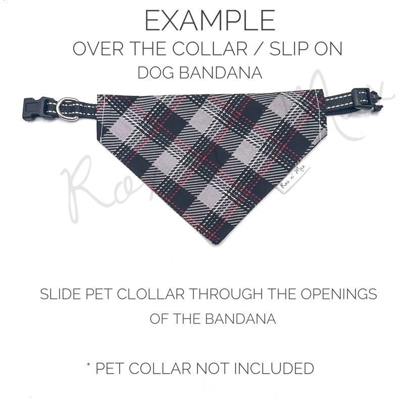 Dog Bandana, Floral Ruffle Over the Collar Dog Bandana, Girl Dog ...