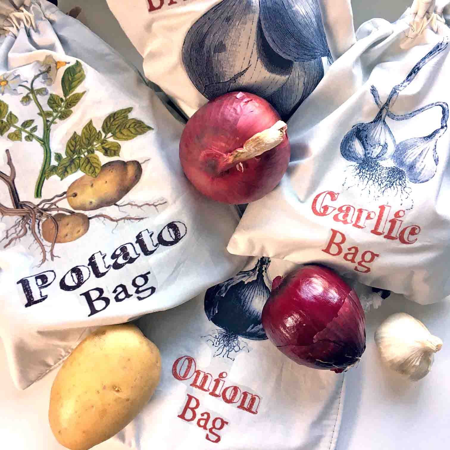 Keep Fresh reusable ONION Storage Bag Large | Etsy