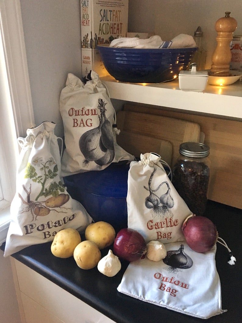 Keep Fresh Reusable ONION Storage Bag Large - Etsy