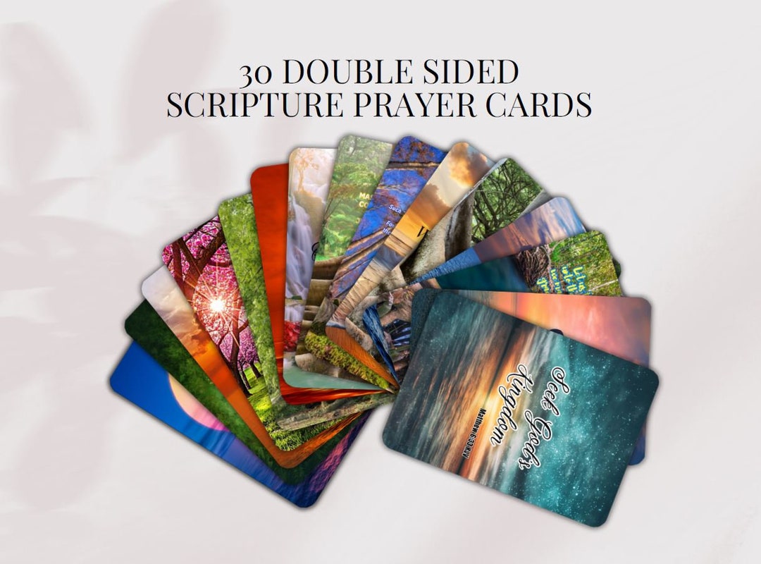 30 Handcrafted Unique Scripture-filled Assorted Affirmation Cards - Etsy