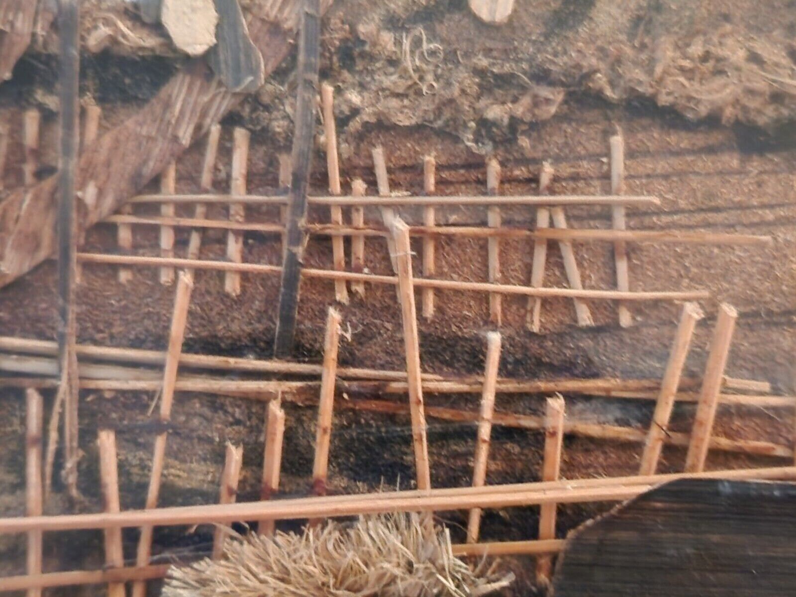 Coconut Spathe Fiber, Filipino Art, Ancient House, bahay-kubo, Handmade ...