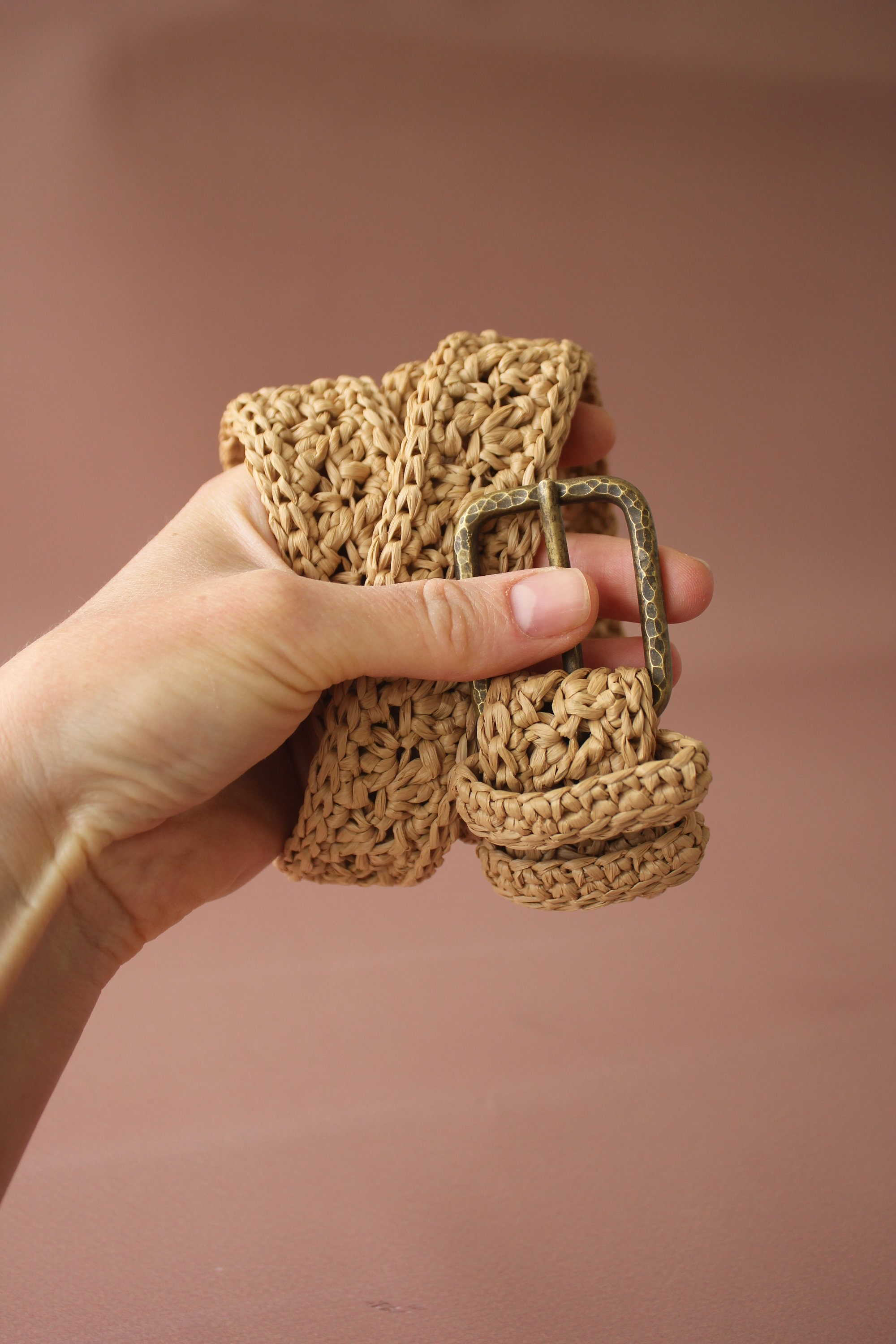 Straw Waist Belt Raffia Waist Belt Womens Raffia Belt Boho Style Belt ...