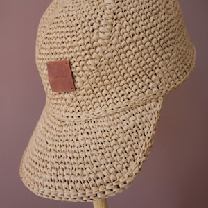 Men Straw Cap * Summer Raffia Baseball Cap * Unisex Straw Baseball Cap ...