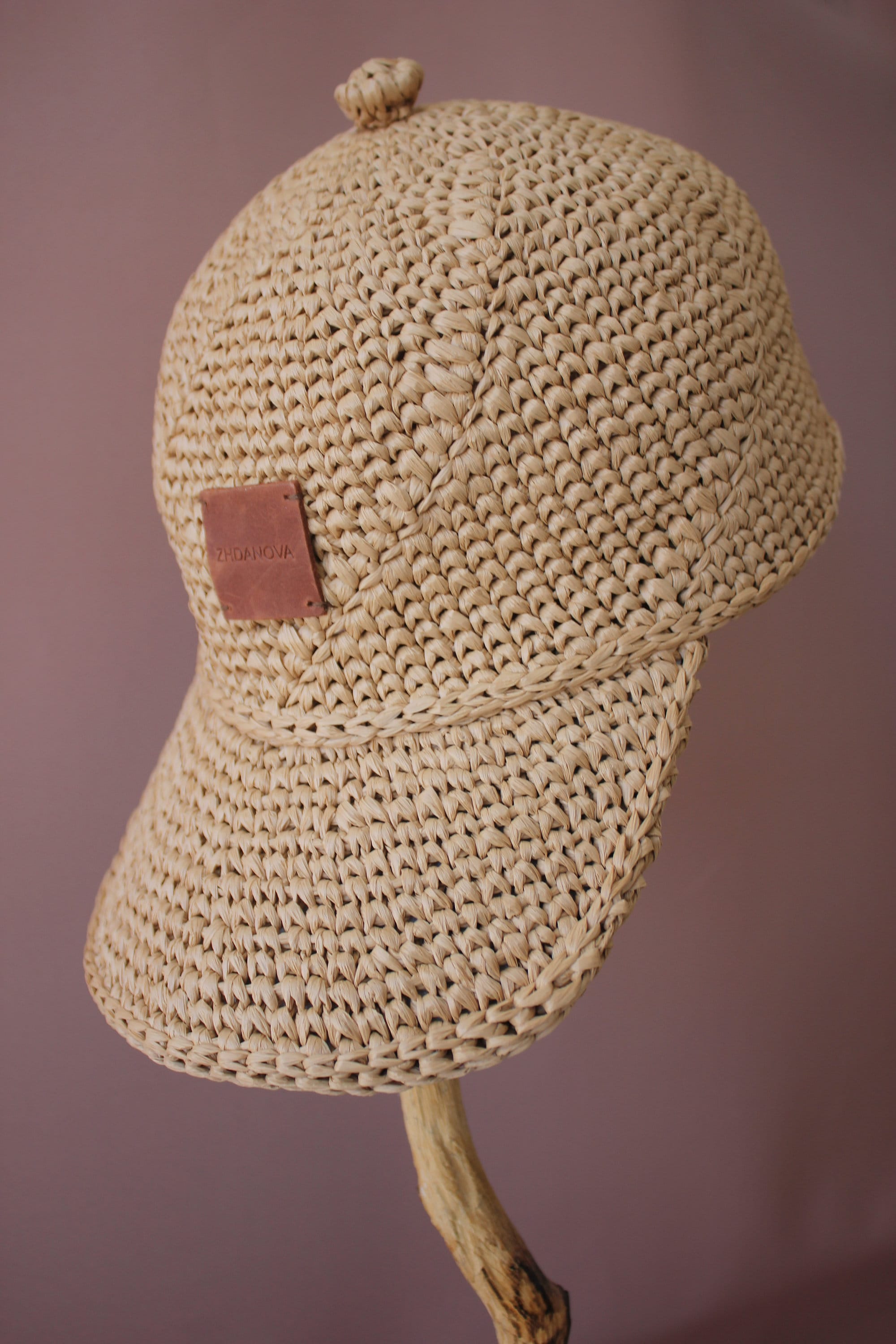 Men Straw Cap * Summer Raffia Baseball Cap * Unisex Straw Baseball Cap ...