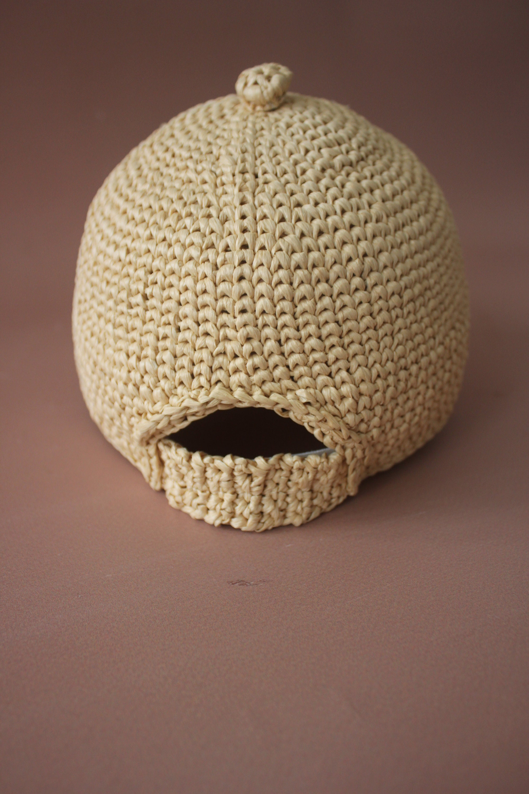 Personalized Raffia Baseball Cap * Summer Raffia Baseball Cap * Women’s ...