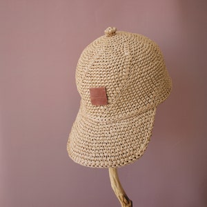 Summer Straw Cap Baseball * Raffia Cap for Women * Women’s Baseball Cap ...