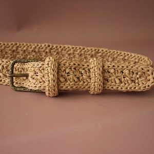 Straw Waist Belt Raffia Waist Belt Womens Raffia Belt Boho Style Belt Raffia Belt for Summer ...