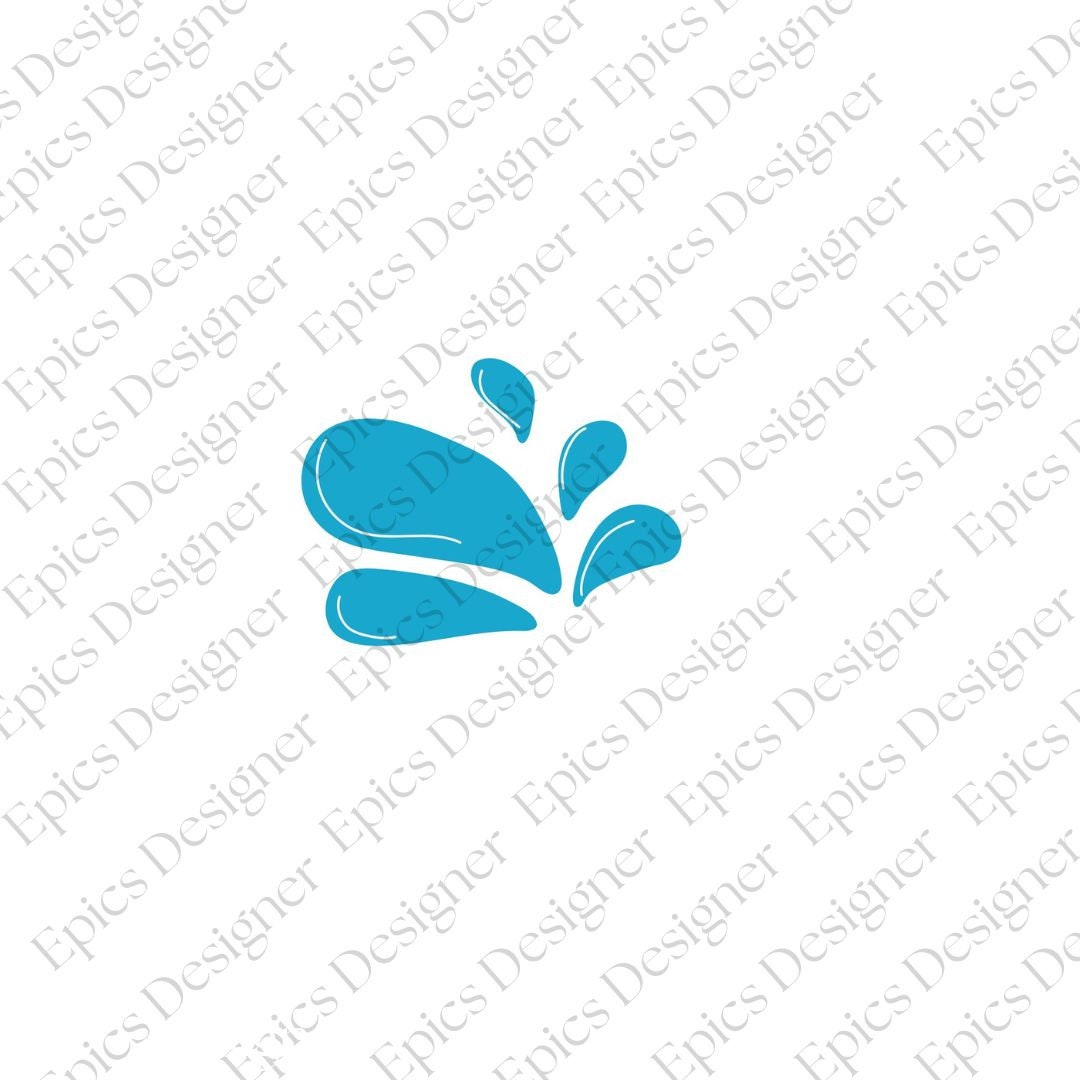 Ultimate Water Drops Svg Bundle, Splash Svg, Water Svg, Rain Drops Svg ...