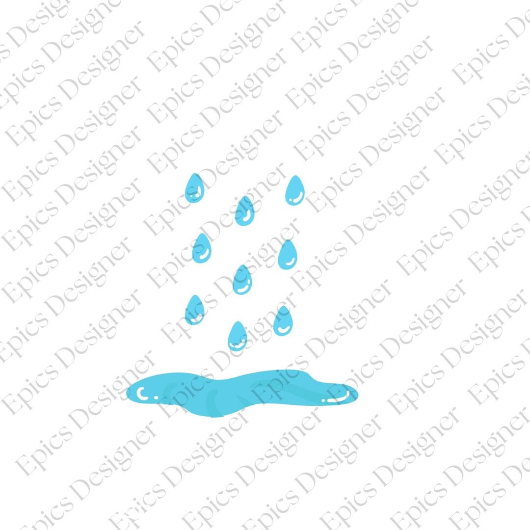 Ultimate Water Drops Svg Bundle, Splash Svg, Water Svg, Rain Drops Svg ...