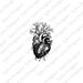 Anatomical Heart Svg Bundle, Real Human Heart Designs, Heart SVG ...