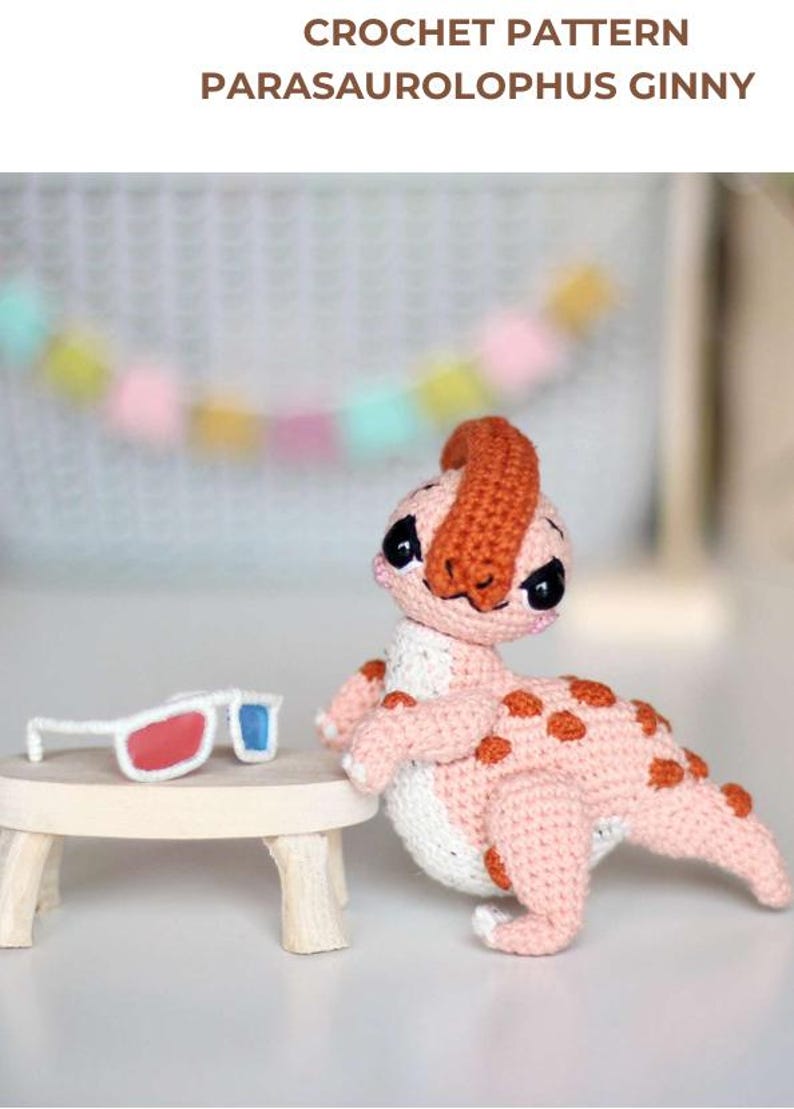 3 in 1 Ankylosaurus Bruno Crochet Pattern – Versatile Dinosaur ...