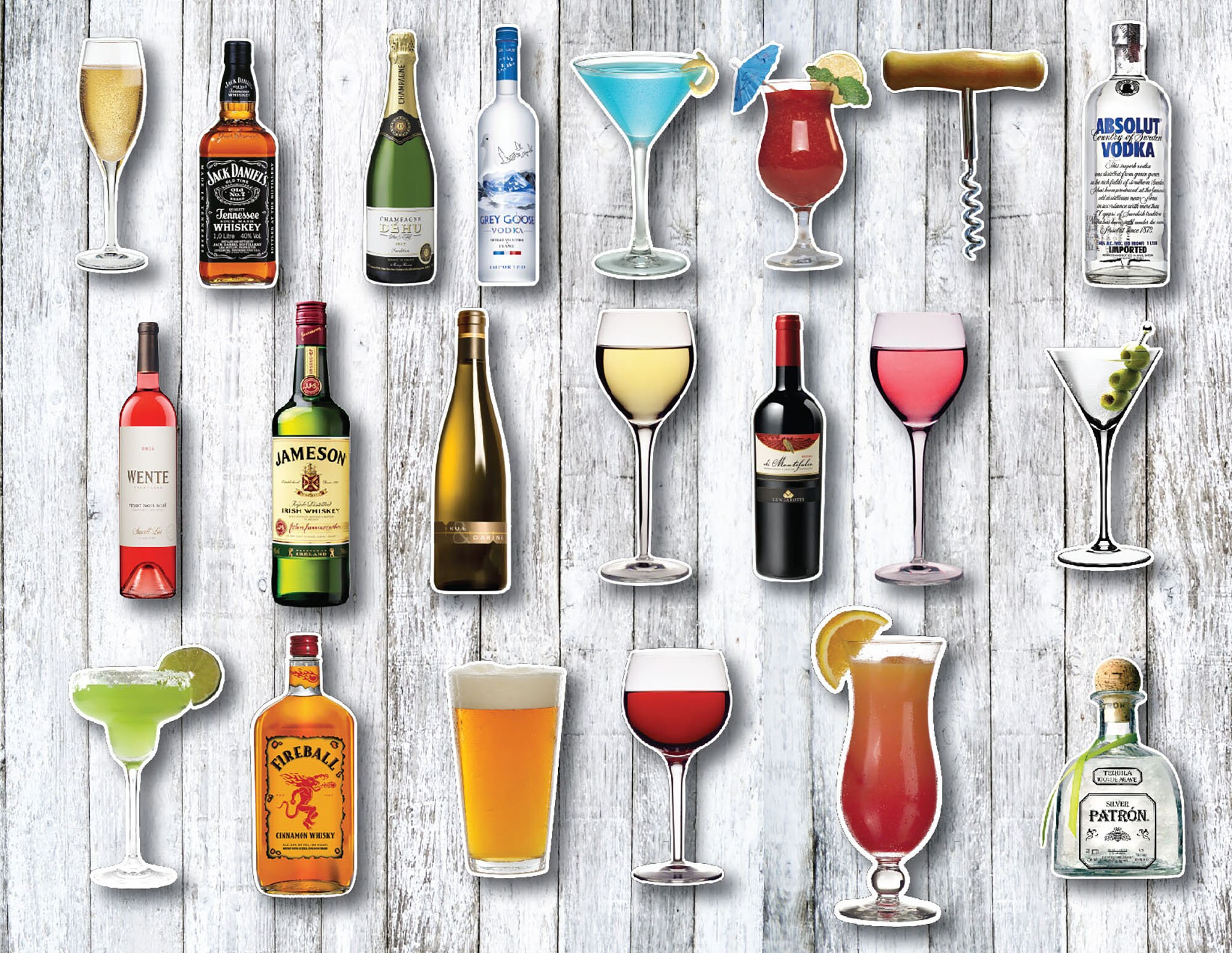 21 Adult Drinking Alcohol Photo Booth Props PRINTED & UNCUT - Etsy