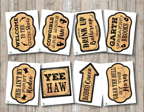 Rustic photo booth props store