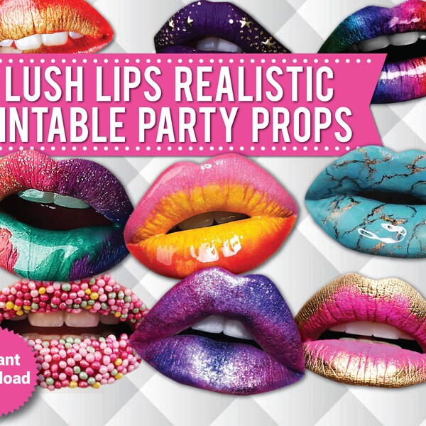 Lips Photo Booth - Etsy