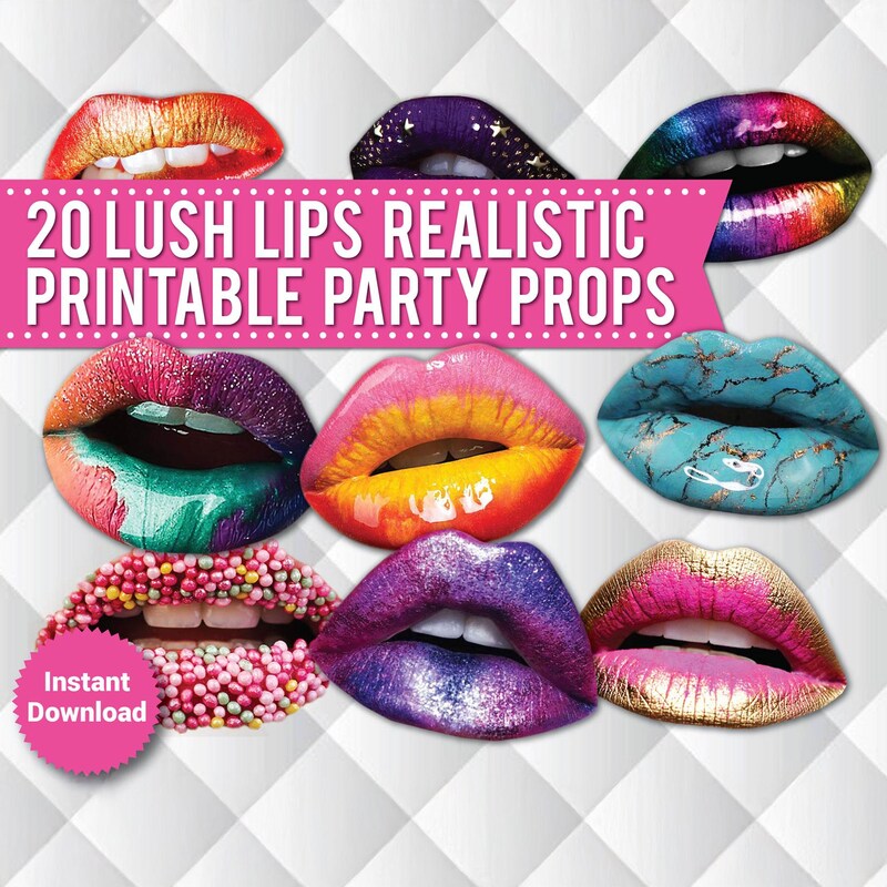 Lips Photo Booth - Etsy