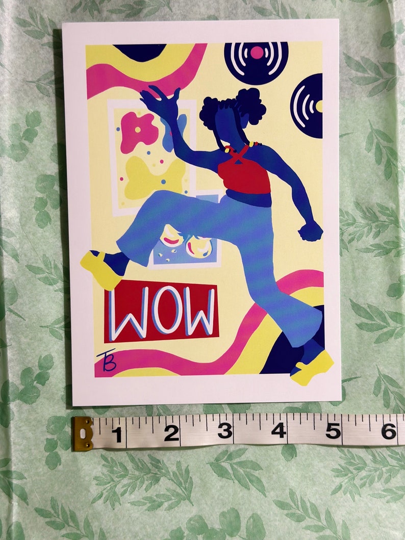 Primary WOW Postcard - Etsy