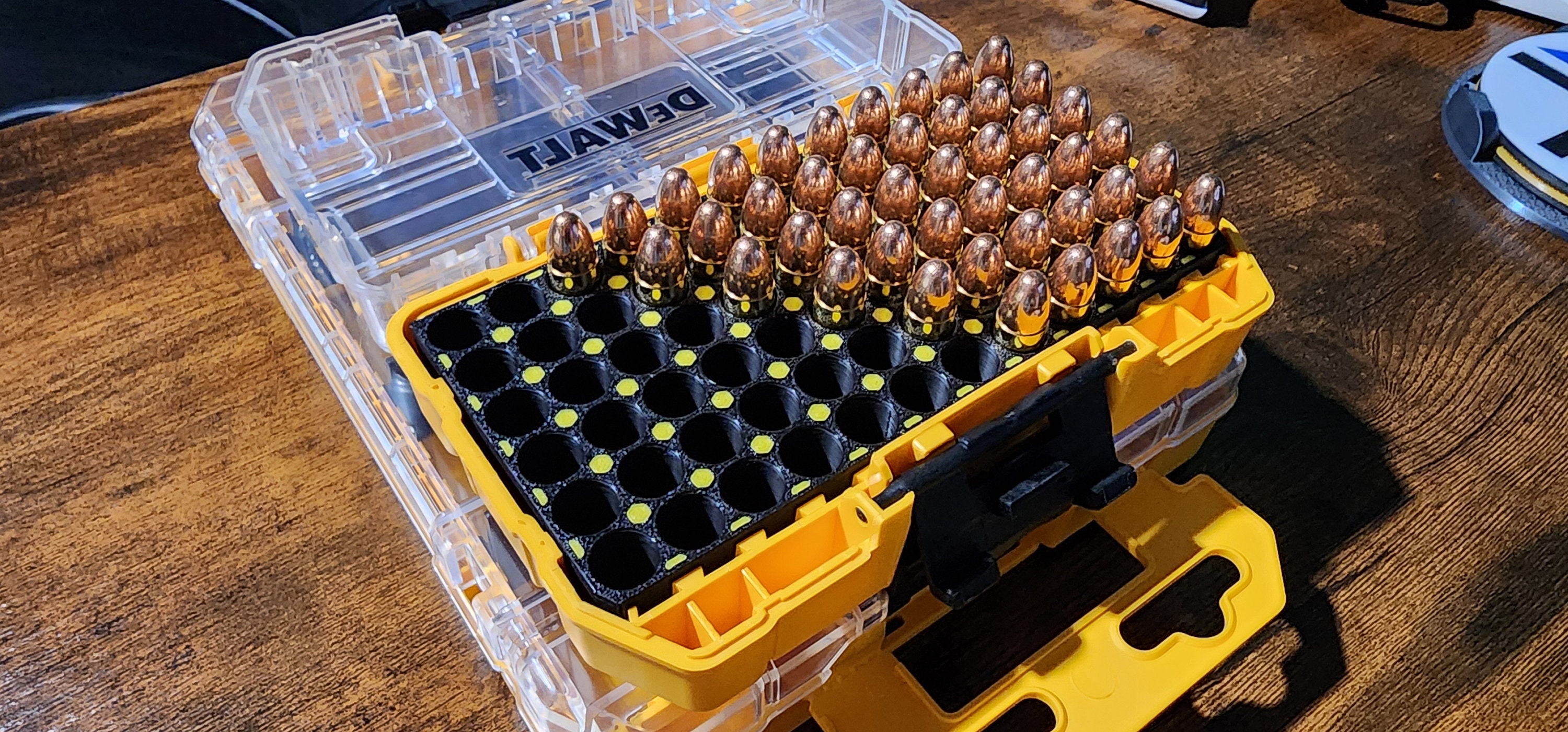 9MM Ammo Insert - Dewalt Tough Case - Etsy