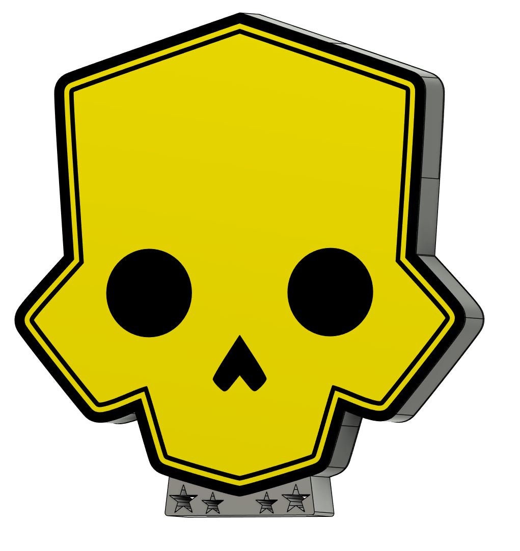 Helldivers 2 Skull LED Sign, RGB Lightbox - Etsy