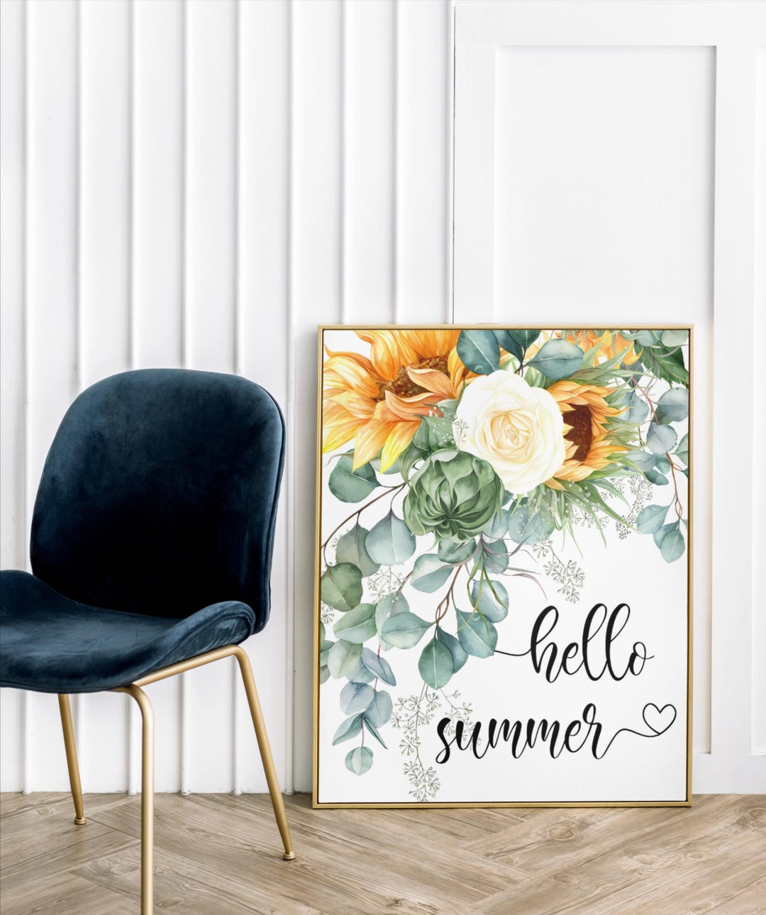 Hello Summer Print Summer Printables Summer Printable Art Summer Art ...