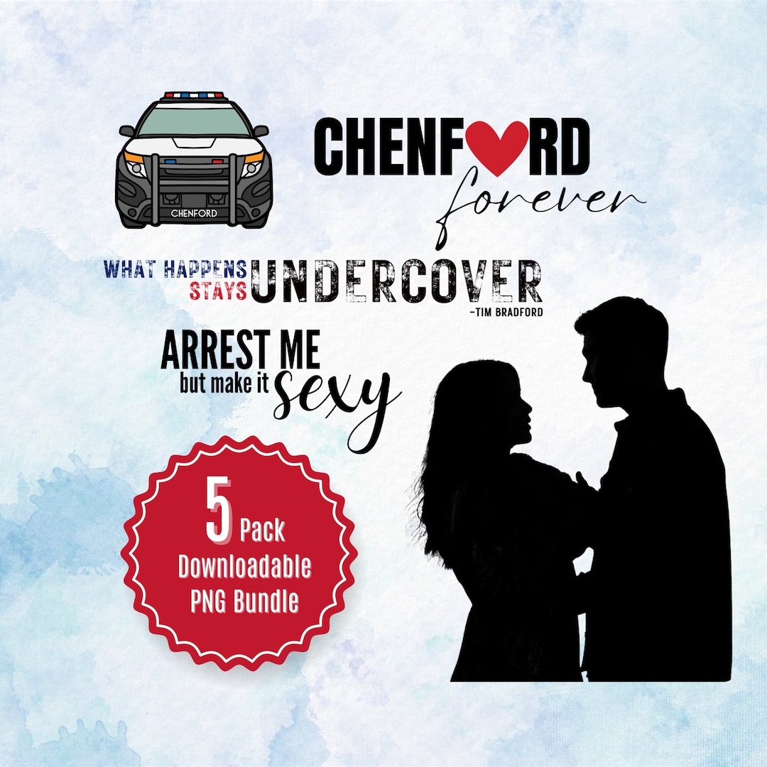5 Pack Chenford Downloadable PNG Bundle | the Rookie - Etsy