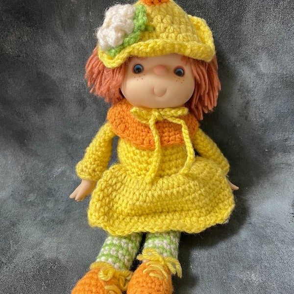 Strawberry Shortcake Crochet Doll - Etsy