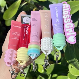 GLOSSGRL Keychain Cap for Lipgloss and Balm - Bubble Cap - Chap Cap ...