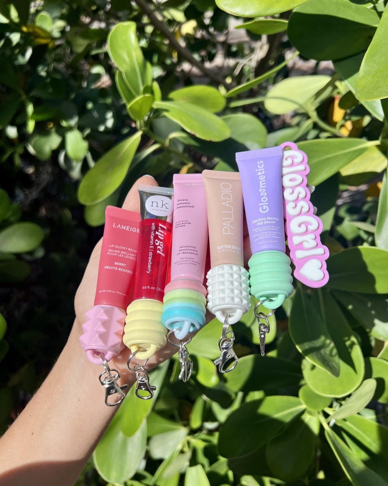 GLOSSGRL Keychain Cap for Lipgloss and Balm - Bubble Cap - Chap Cap ...