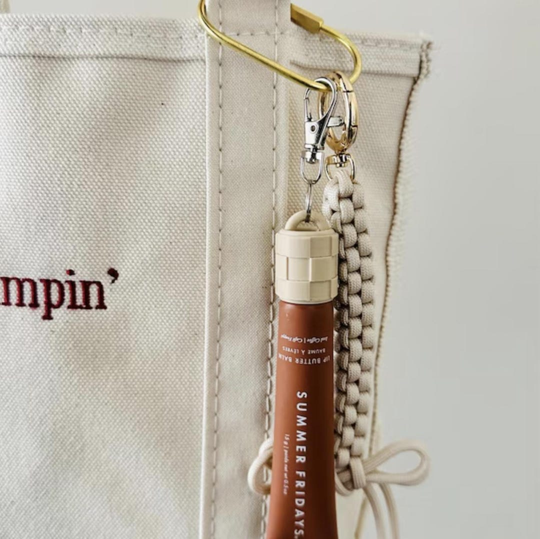 GLOSSGRL Keychain Cap for Lipgloss and Balm - Bubble Cap - Chap Cap ...