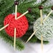 Yarn Ball Ornament, Christmas Tree, Gift Idea for Knitters, Handmade ...