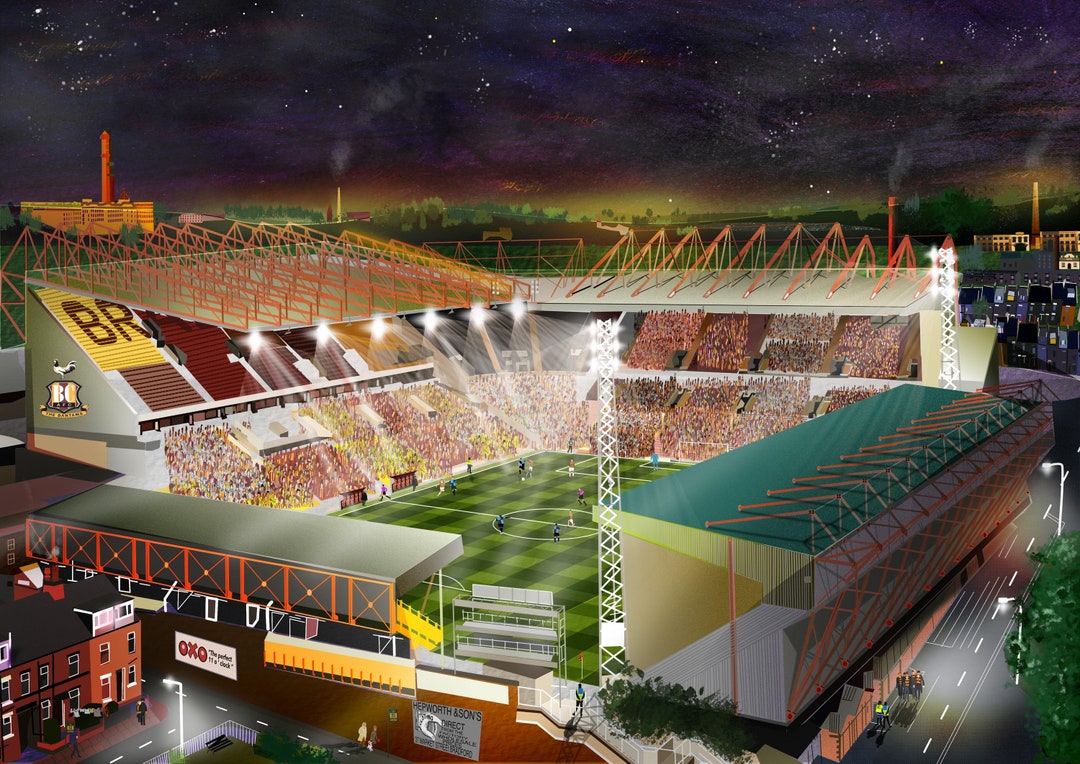 Bradford City Stadium - Etsy