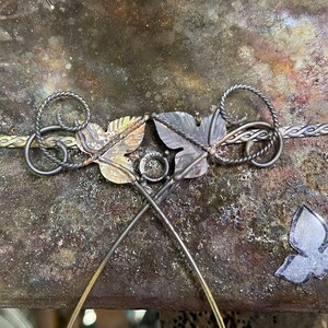 Bridal Woodland Head Crown Sterling Silver, Outlander, Fantasy Wedding ...