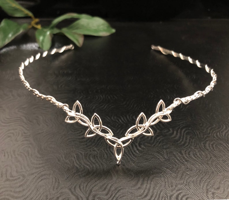 Irish Diadem Headpiece Circlet Celtic Tiara in Sterling - Etsy