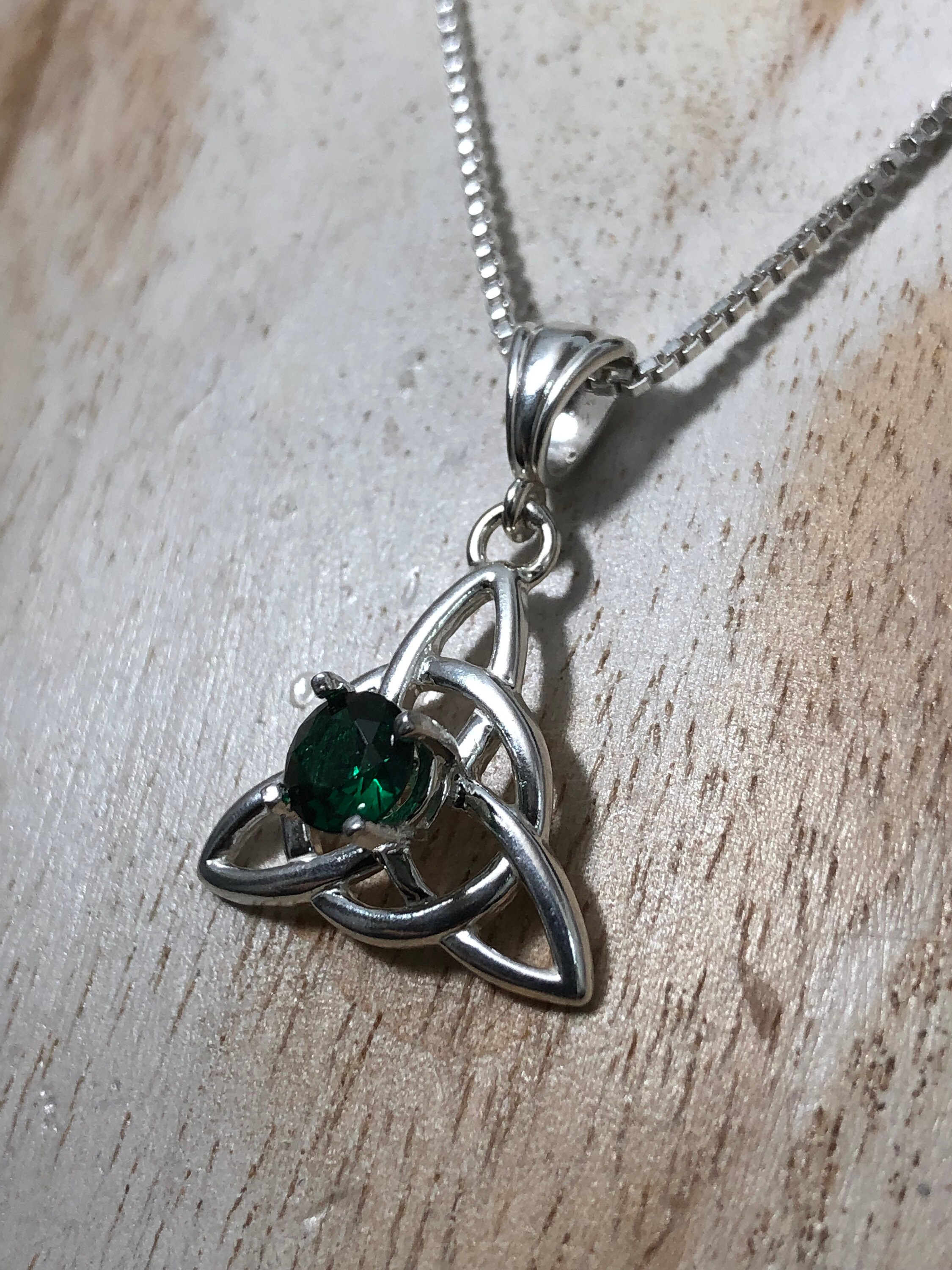 Irish Celtic Gemstone Necklaces, Charmed Necklaces, Gifts For Her ...