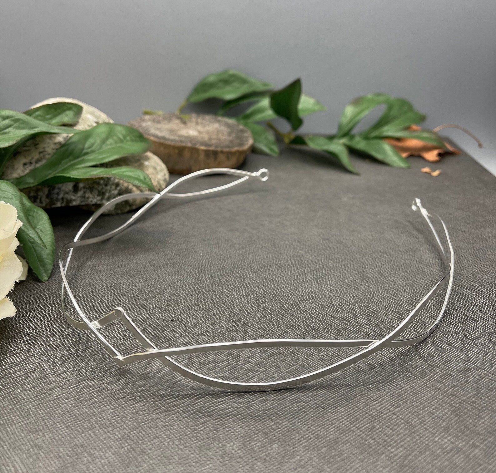Unisex Wedding Circlet, Men Circlet, Boho Handmade Unisex Sterling ...