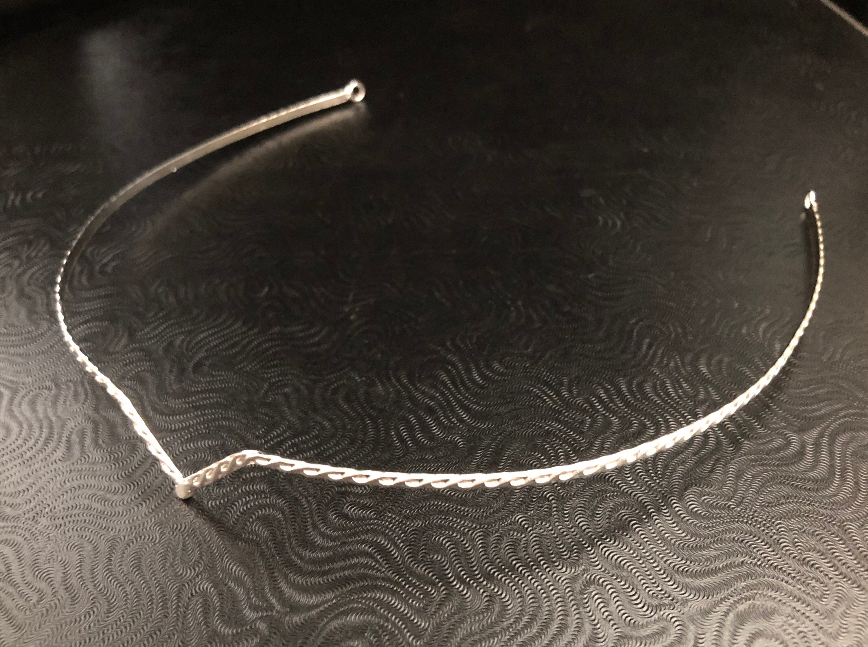 Simple Silver Circlet