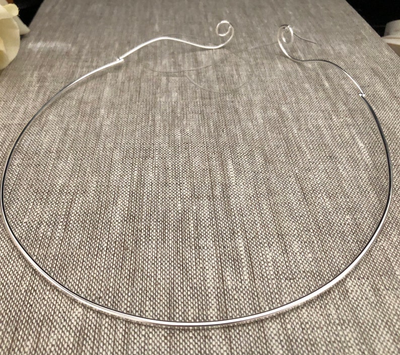 Unisex Headband in Sterling Silver, Circlet, Wedding Headpiece ...