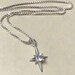 Star Topaz Necklace in Sterling Silver, Star Necklace, Gifts for Her ...